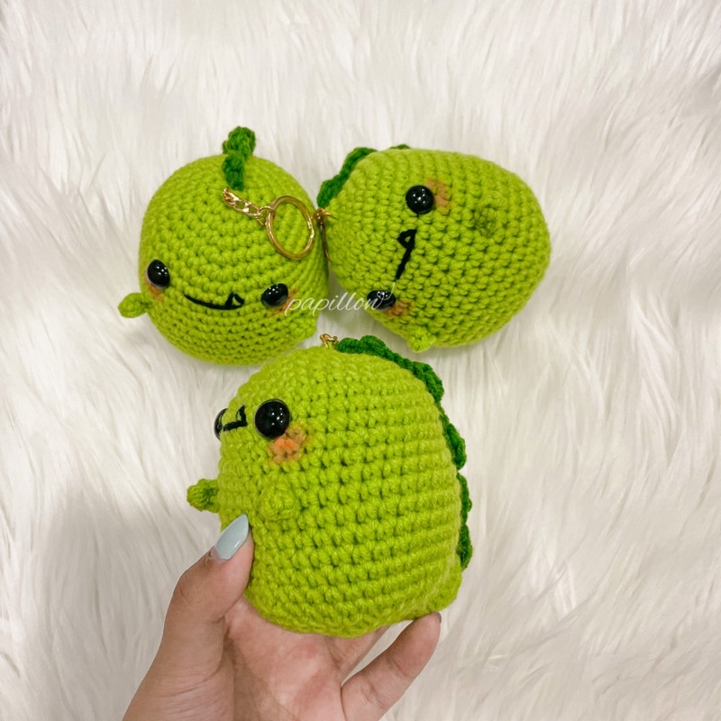 Jual Mini Dino Amigurumi / Boneka Rajut Dinosaurus | Shopee Indonesia