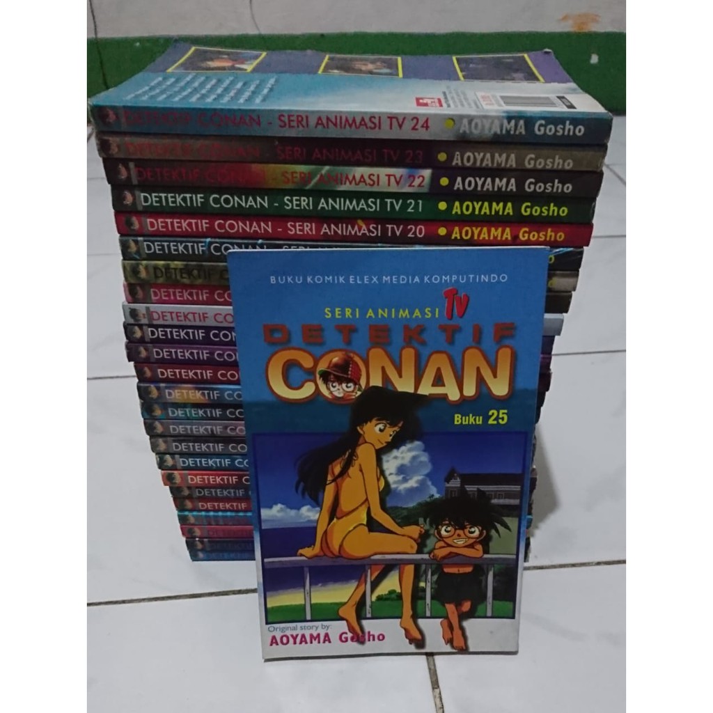 Jual Detektif Conan - seri Animasi TV 1-25 lengkap aoyama ghoso ...