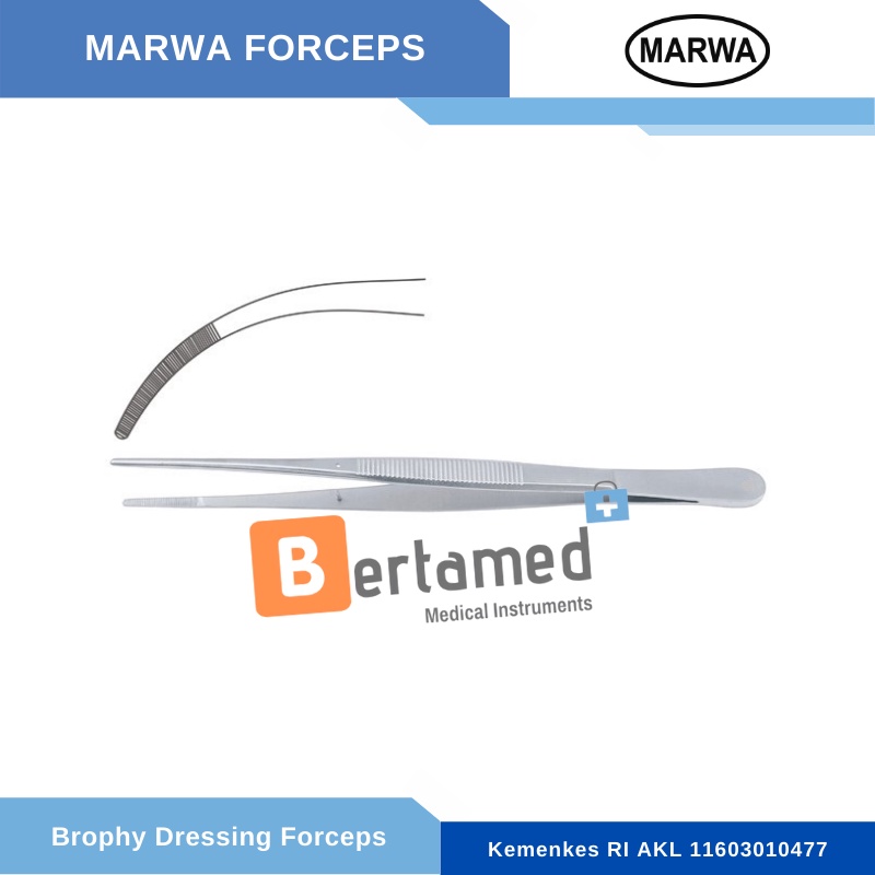 Jual Pinset Brophy Dressing Forcep Curved / Pinset Remky | Shopee Indonesia