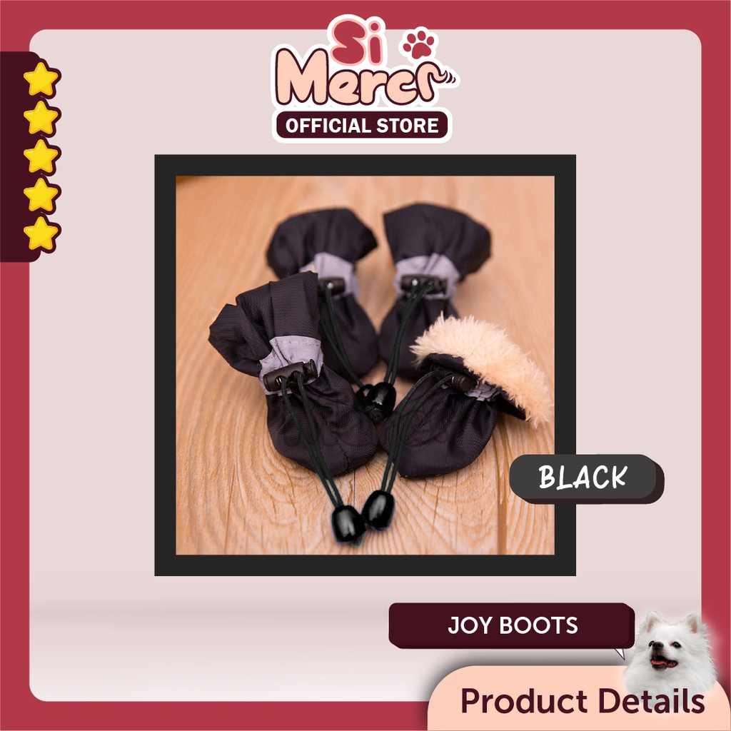 Jual Joy Boots / Sepatu Serut Anjing / Premium Sepatu Boots Anjing ...