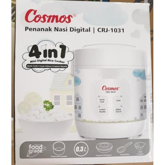 Jual Cosmos Mini Digital Rice Cooker Crj 1031 Penanak Nasi Cosmos ...