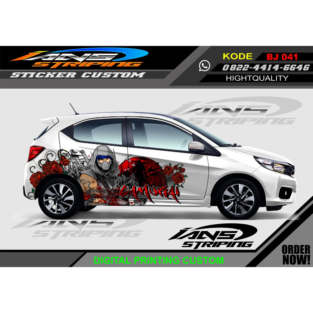 Jual VARIASI STICKER MOBIL BRIO, JAZZ, AGYA, AVANZA DLL/ DECAL STICKER ...