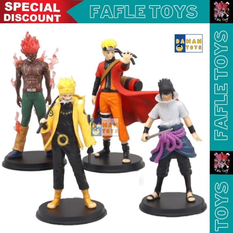 Jual Action Figure Hachimon Tonkou Might Guy Sage Sasuke Naruto Uzumaki ...