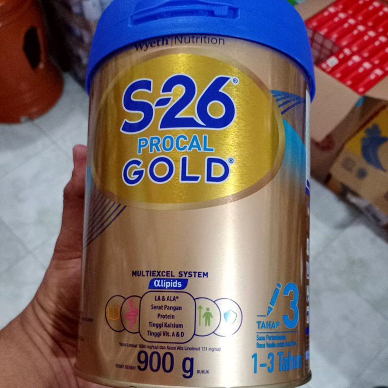 Jual Wyeth S26 Procal Gold 3 900 gr | Shopee Indonesia