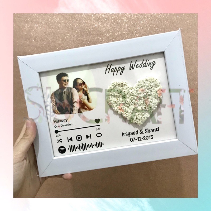 Jual Music Flower in Frame | Kado Graduation / Anniversary / Kado Ulang ...