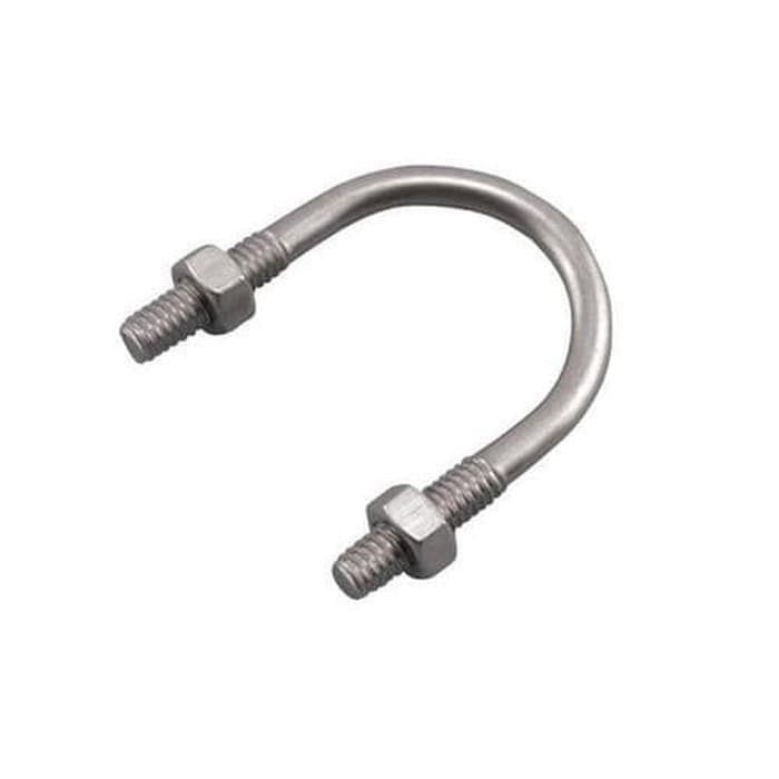 Jual clamp u - bolt 2'' galvanis | Shopee Indonesia
