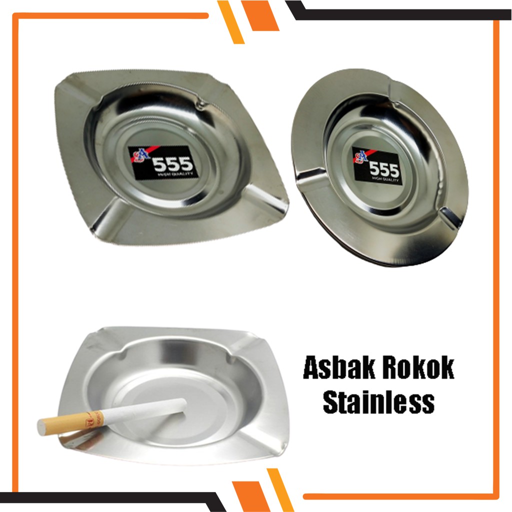 Jual Asbak Rokok Stainless Murah / Asbak Stenlis | Shopee Indonesia