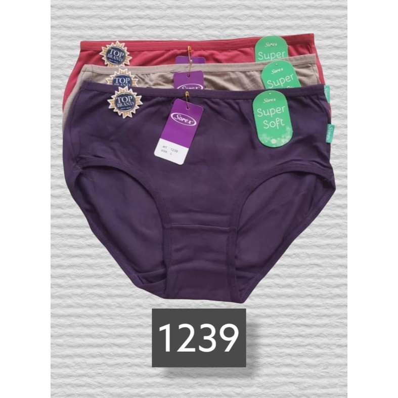 Jual 6 pcs Celana Dalam Sorex 1239 // Celana Dalam Wanita Murah Original!! | Shopee Indonesia