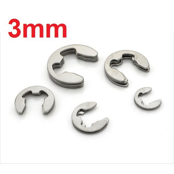 Jual 4pcs E-Clip 3mm Eclip 3 E Clip 3.0mm Untuk Shaft 3mm Motor Lock ...