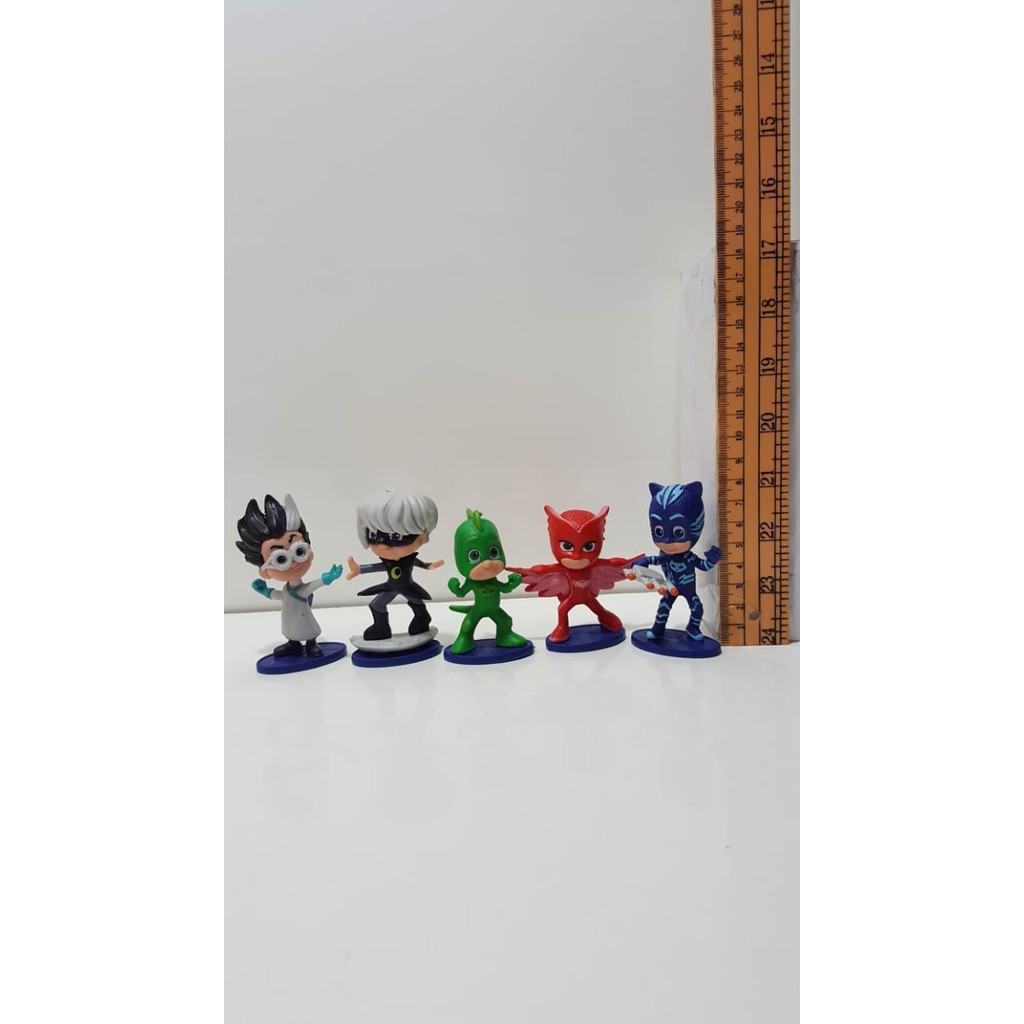 Jual 04521 miniature pj mask figurine pj masks set 8 cm | Shopee Indonesia
