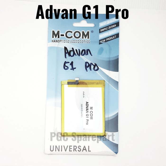 Jual Baterai Double Power Advan G1 Pro / G1 Merk MCOM Batre Batere Battery | Shopee Indonesia