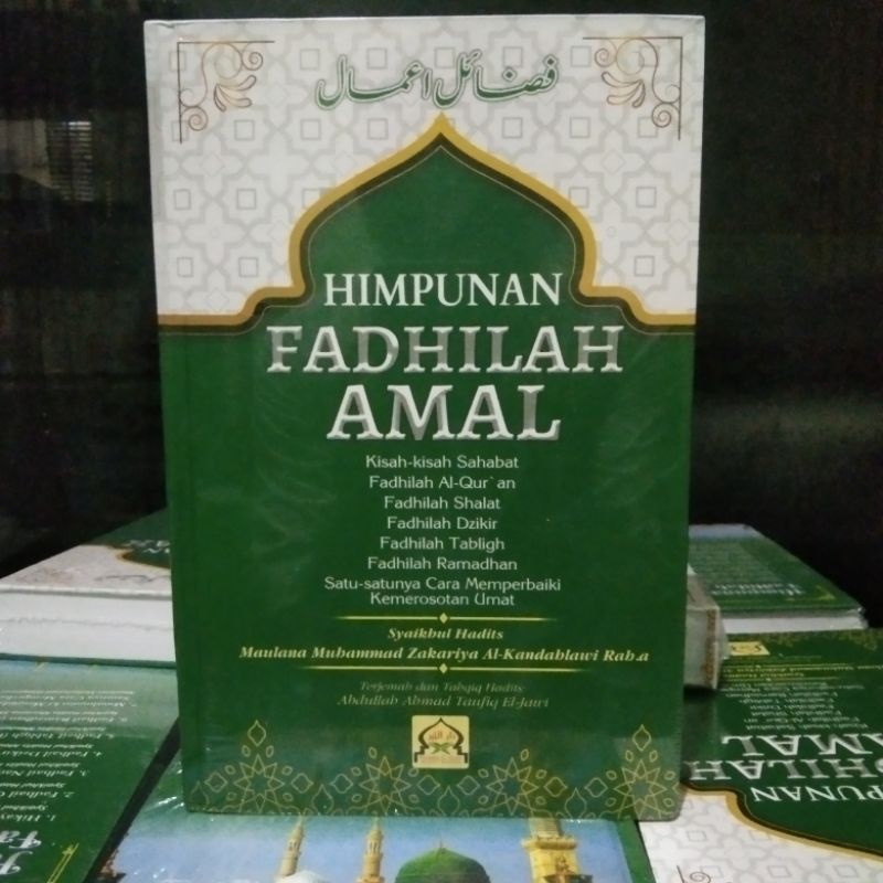Jual (COVER READY WARNA biru) Himpunan fadhilah amal cetakan baru ...