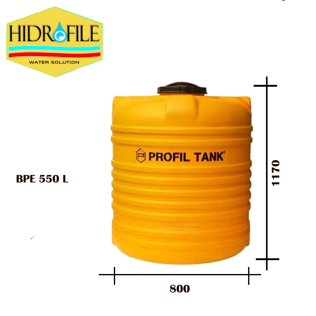 Jual ( KHUSUS AREA JATIM ) Tandon Air Type BPE Profil Tank 550 liter ...