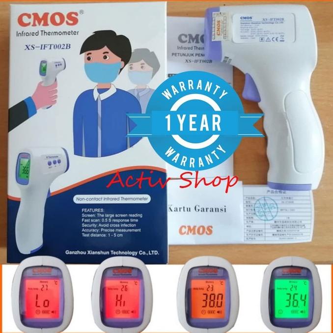 Jual THERMOMETER INFRARED GUN MEREK CMOS GARANSI 1 TAHUN | Shopee Indonesia