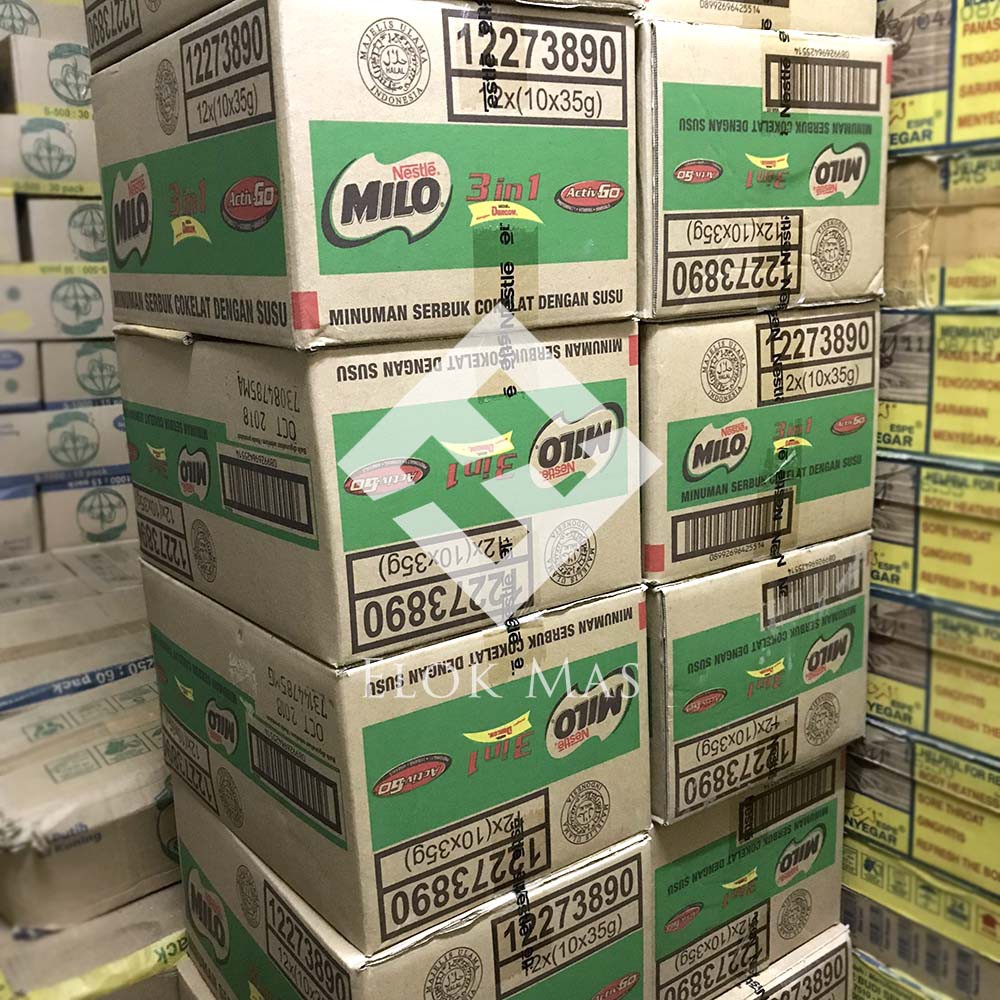 Jual Susu Milo 3in1 Dancow Sachet per DUS (120 sachet x 35gr). TERMURAH ...
