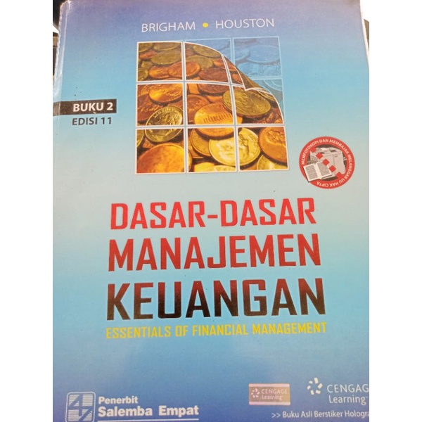 Jual buku dasar-dasar manajemen keuangan penerbit Salemba 4 pengarang bringham | Shopee Indonesia