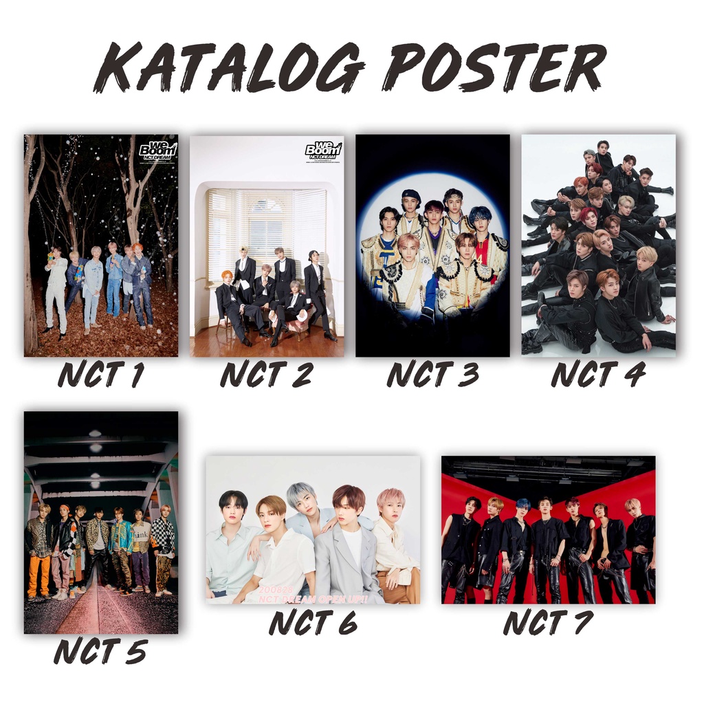 Jual Poster KPOP NCT NCT 127 NCT DREAM WAYV | Shopee Indonesia