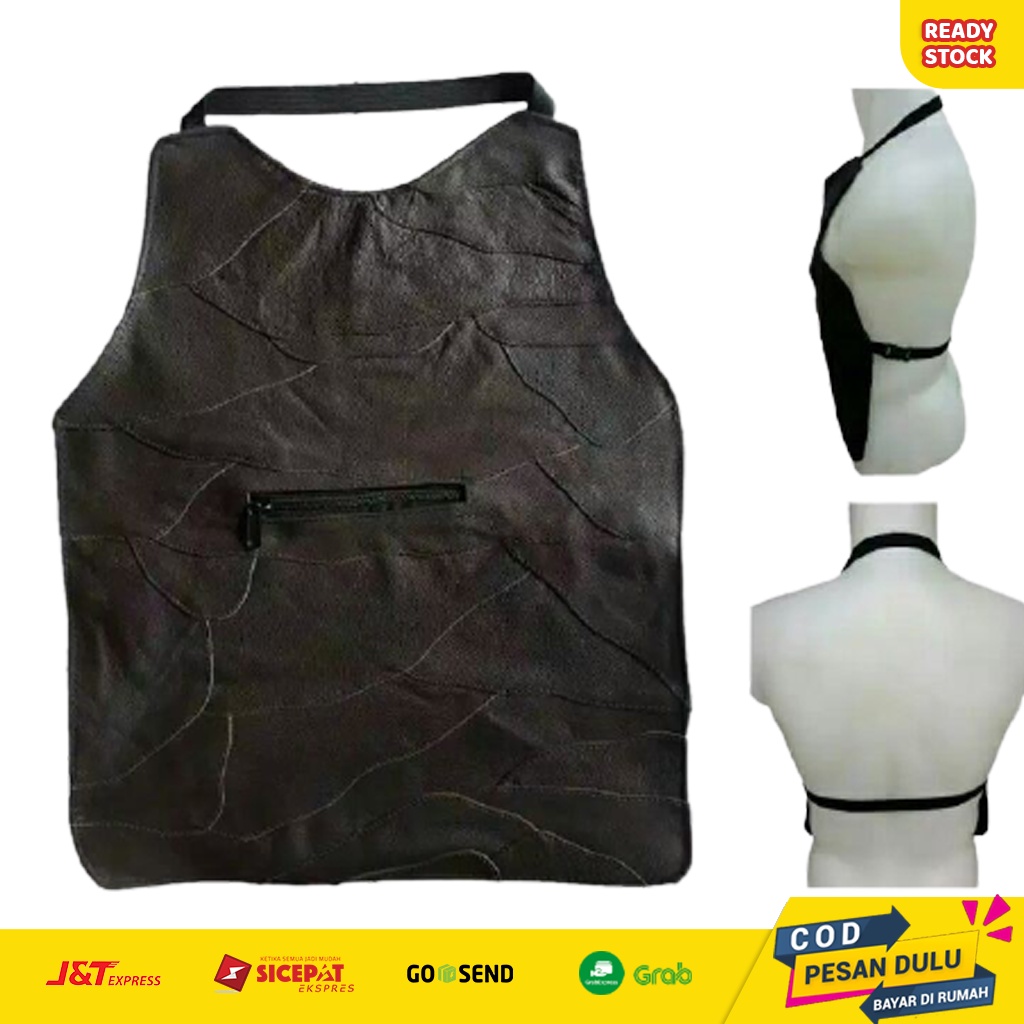 Jual ROMPI BODY PROTECTOR KULIT SEPEDA MOTOR ASLI GARUT ANTI ANGIN ALAS ...