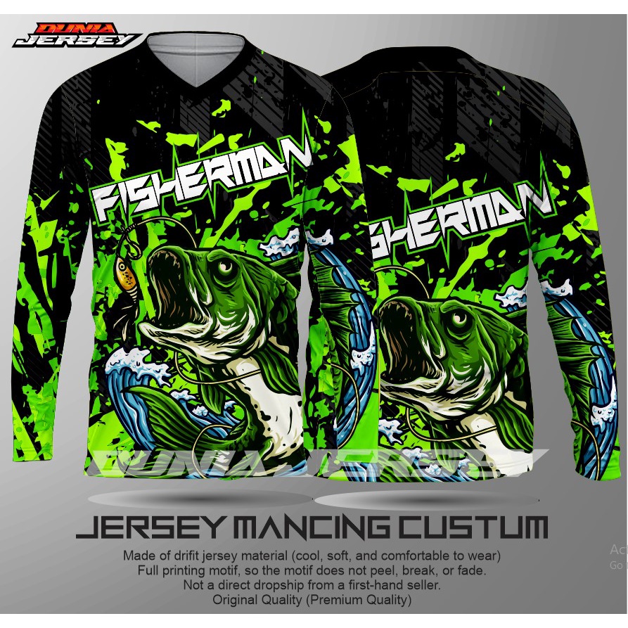 Jual JERSEY/KAOS MANCING BAJU MANCING FULL PRINTING / JERSEY MANCING ...