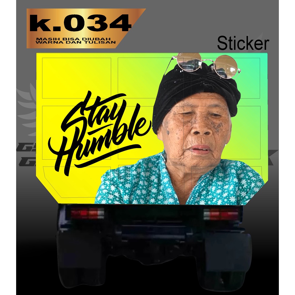 Jual Stiker Decal Bak dump Truk k.034 | Shopee Indonesia