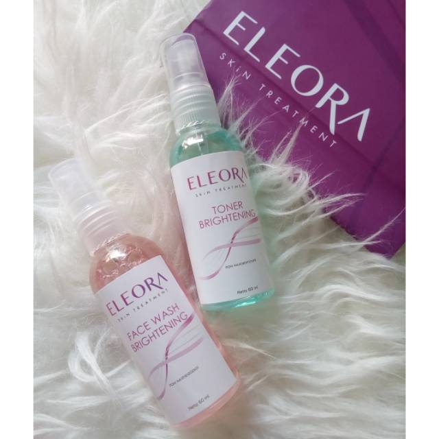 Jual Eleora toner & facewash Brightening (1 set) | Shopee Indonesia