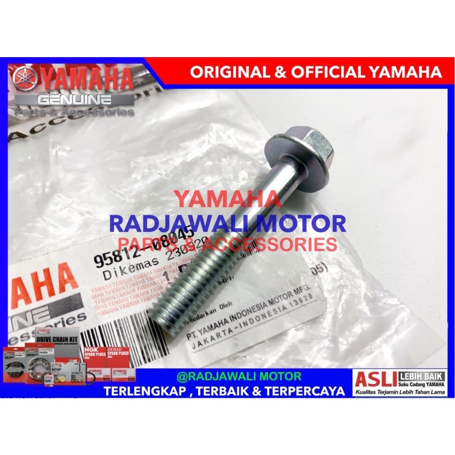 Jual BAUT PEGANGAN KNALPOT MIO J , MIO GT , XRIDE 115 ASLI ORIGINAL ...