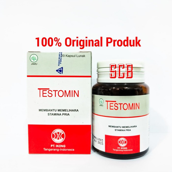 Jual Testomin H3 - Vitamin Hormon, Kesuburan & Stamina bagi Pria ...