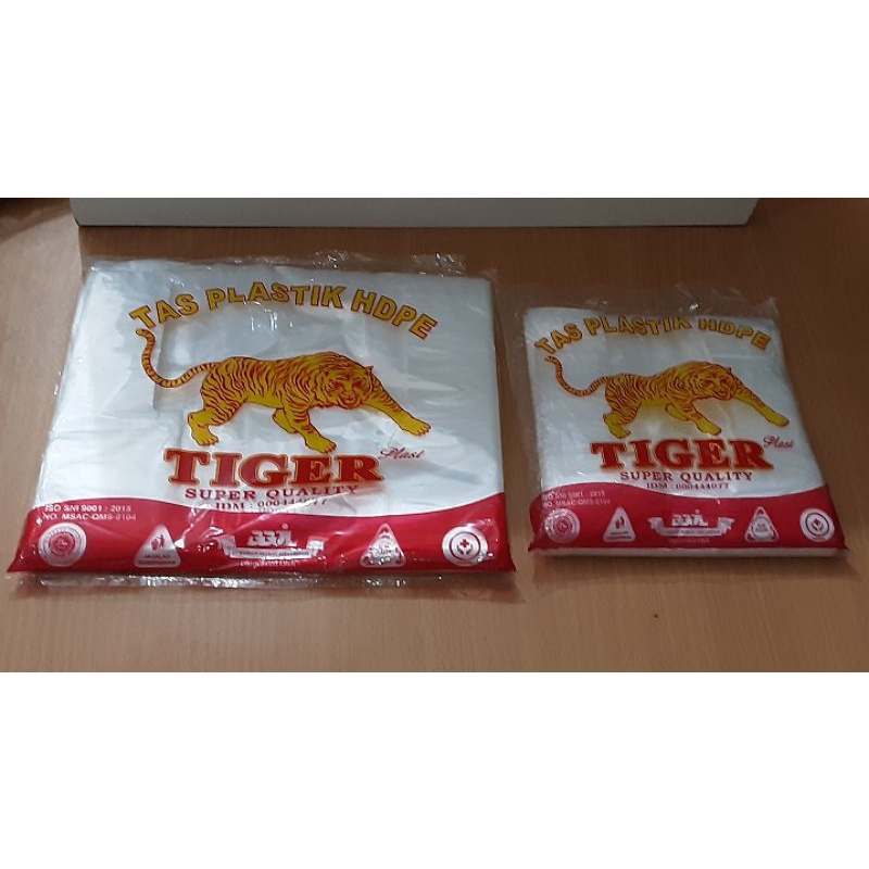 Jual PLASTIK HDPE TIGER 15 24 / PLASTIK TIGER BENING | Shopee Indonesia