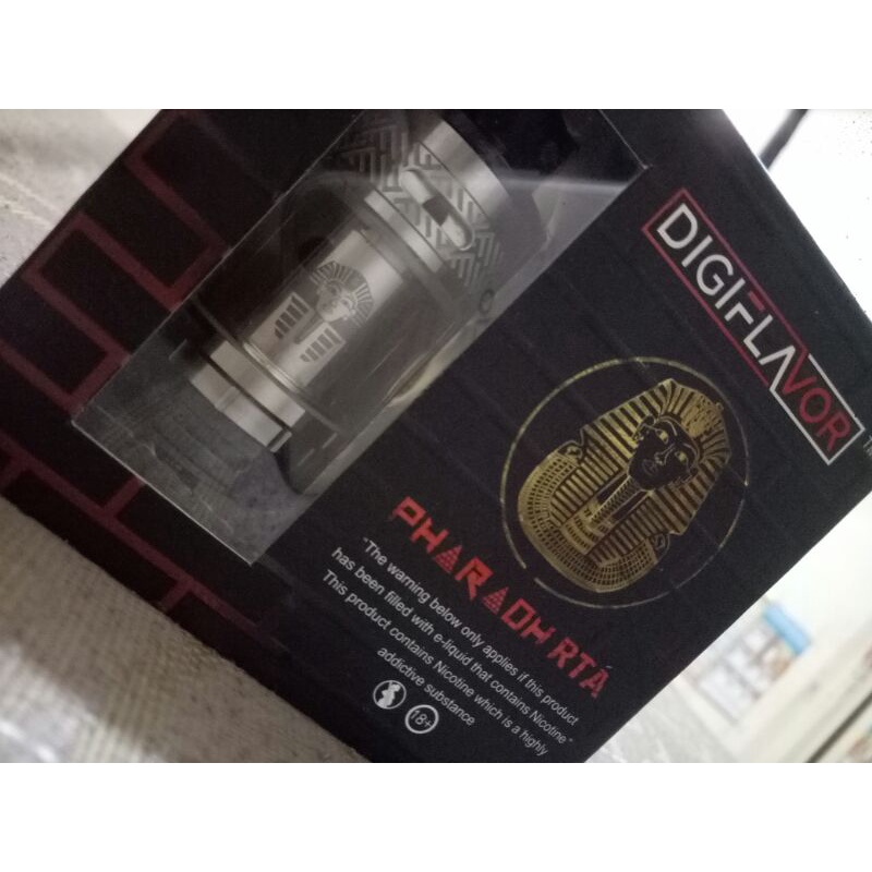Jual RDA RTA RDTA Pharaoh RTA by Digiflavor Authentic | Shopee Indonesia