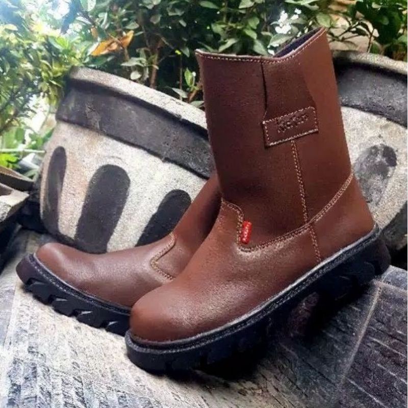 Jual Sepatu Sefty Safety Pria Sepatu Septi Ujung Besi Sepatu Septy Boot Kerja Proyek | Shopee ...