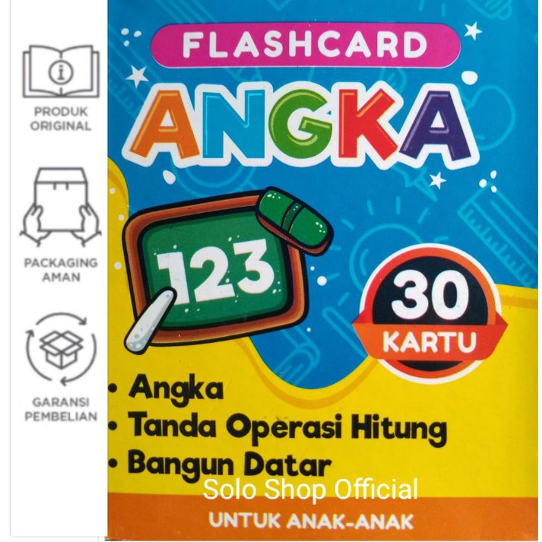 Jual MAINAN EDUKASI KARTU FLASH CARD FLASHCARD ANGKA BOLAK BALIK | Shopee Indonesia