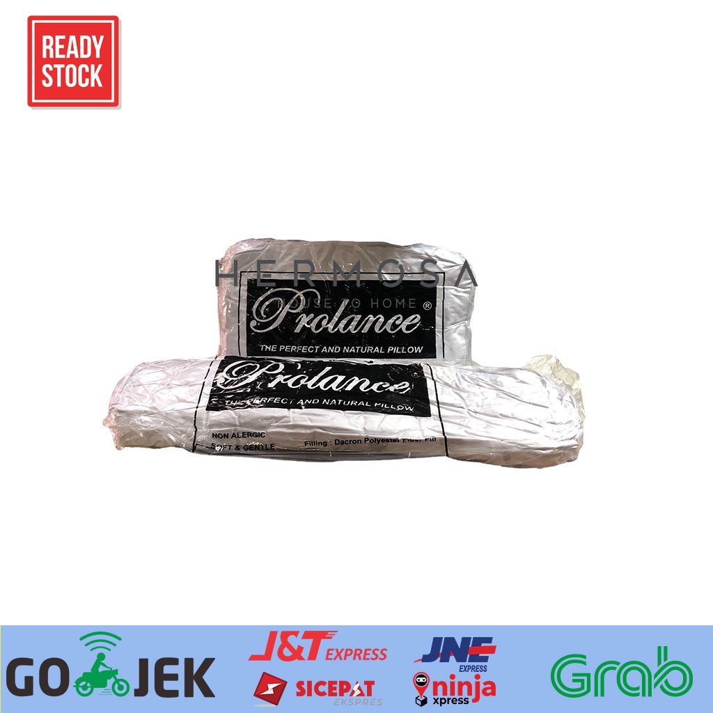 Jual Bantal Guling Dakron Putih Prolance Pillow harga 1 set dan satuan ...