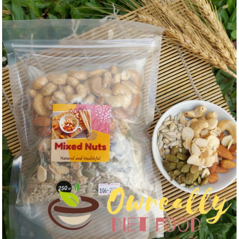 Jual mix nut 500 gram | Shopee Indonesia
