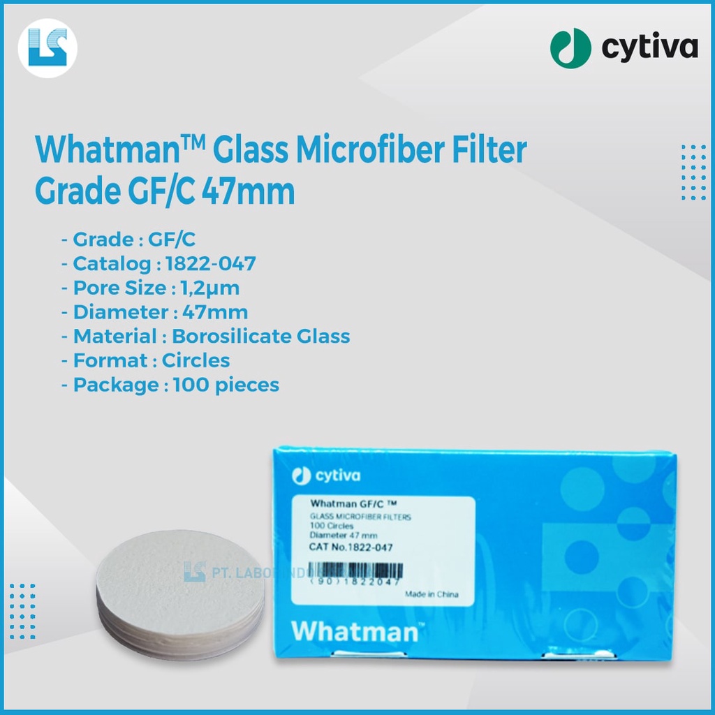 Jual Whatman Glass Microfiber Filter GF/C, 47 mm | Shopee Indonesia