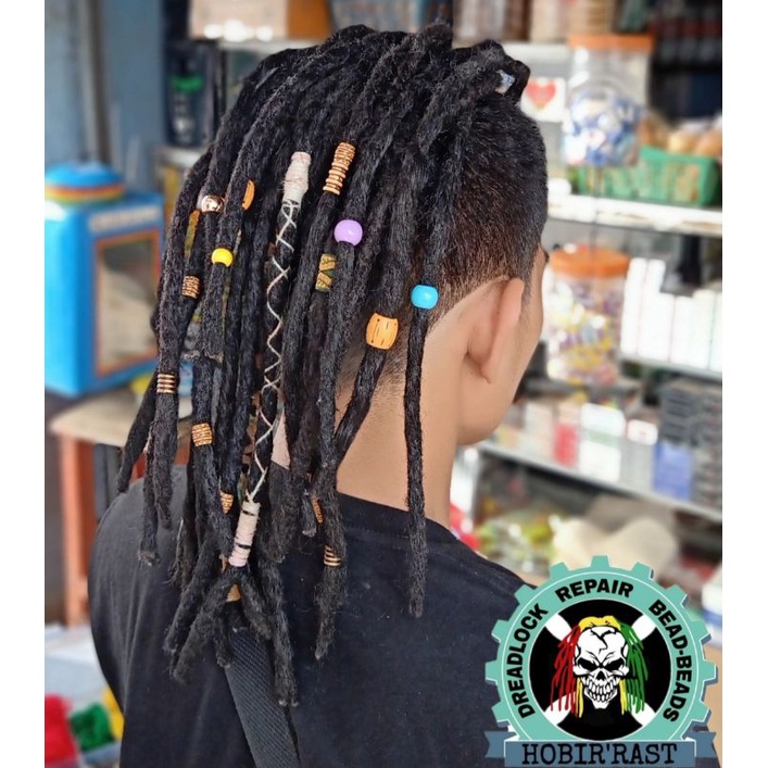 Jual CINCIN GIMBAL/AKSESORIS RAMBUT GIMBAL 10Ribu (1paket) isi 3pcs ...