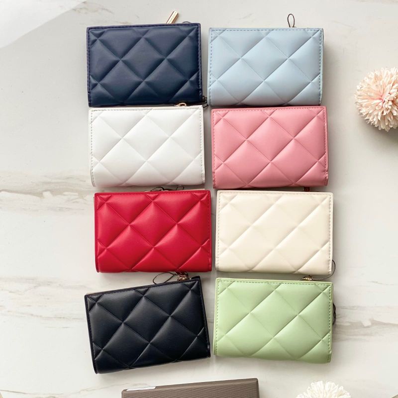 Jual Dompet Charles And Keith Gemma Quilted Original / Dompet Charles ...