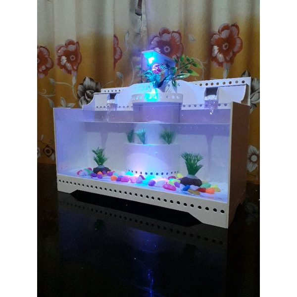 Jual pvc aquarium mini full set | Shopee Indonesia