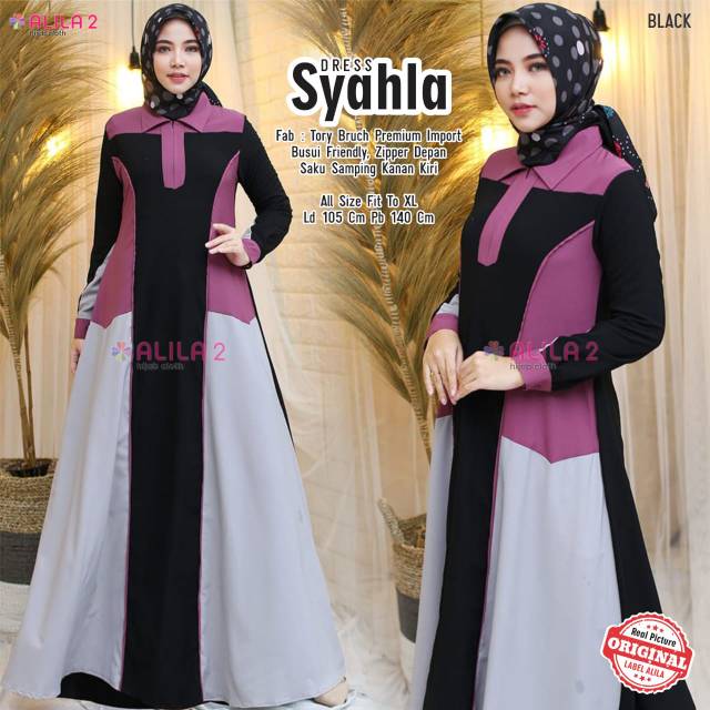 Jual JUAL MURAH SYAHLA DRESS ALILA HIJAB CLOTH | Shopee Indonesia