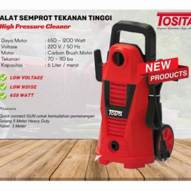 Jual MESIN JET CLEANER TOSITA TS-60 650watt / MESIN CUCI STEAM MOBIL ...