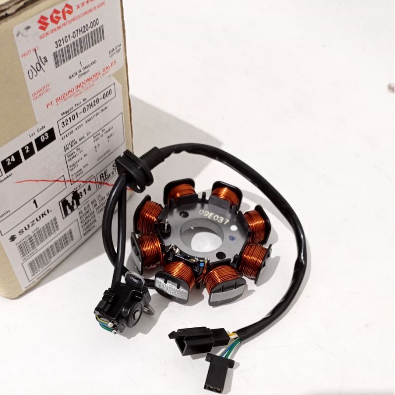 Jual spull assy stator smash titan original sgp 32101-07H20-000 ...