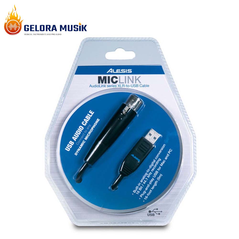 Jual Kabel Microphone Alesis Miclink USB | Shopee Indonesia