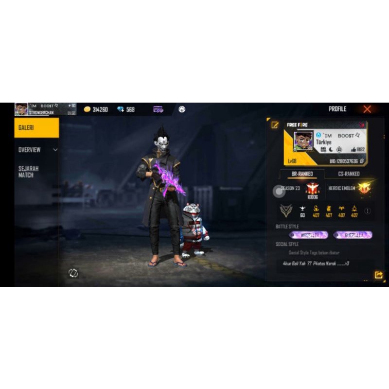 Jual akun ff sultan | Shopee Indonesia
