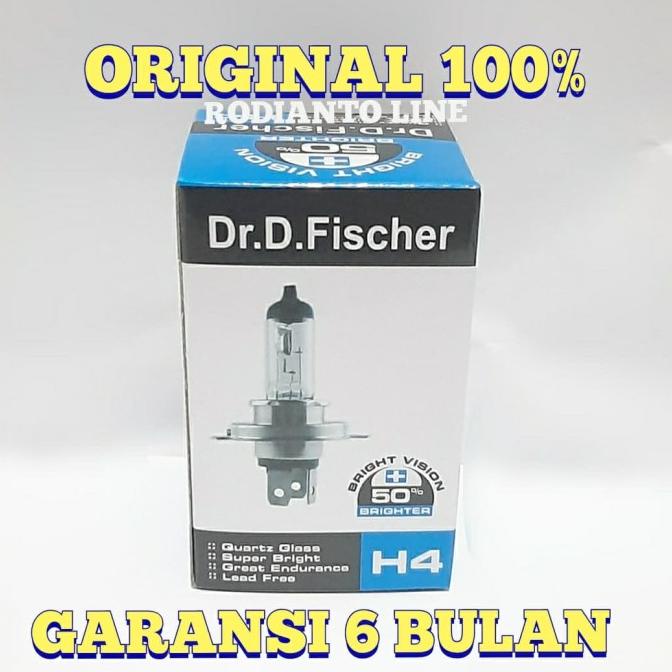 Jual LAMPU MOBIL ZEBRA HIGH & LOW H4 12V 60/55W / DR.D.FISCHER rod14 ...