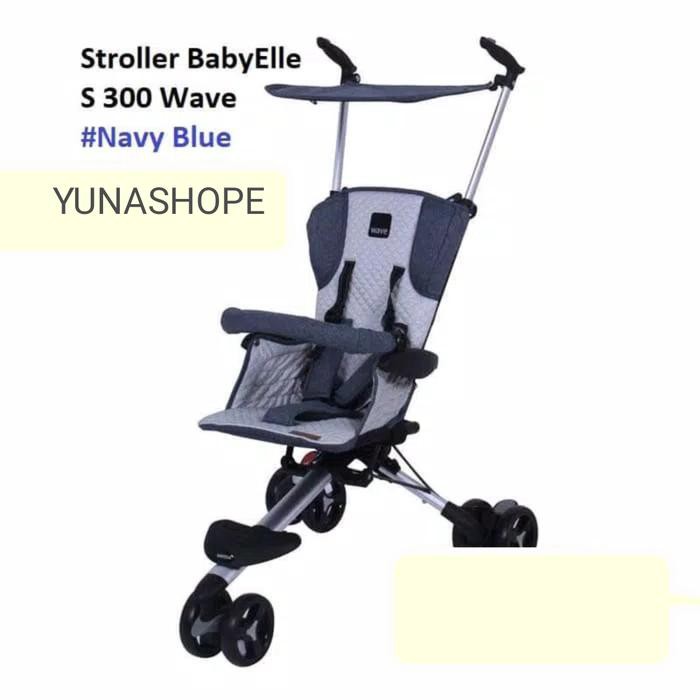 Jual Terpopuler Stroller Baby Elle Wave S300 (Khusus Go Send ) | Shopee ...