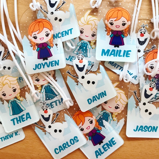 Jual Bagtag Custom Akrilik Anak Luggage tag Gantungan Tas Birthday ...