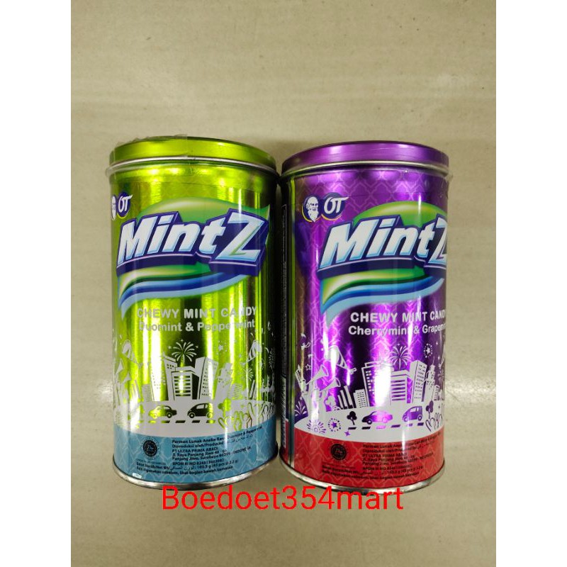 Jual PERMEN MINTZ KALENG ISI 45 PCS | Shopee Indonesia
