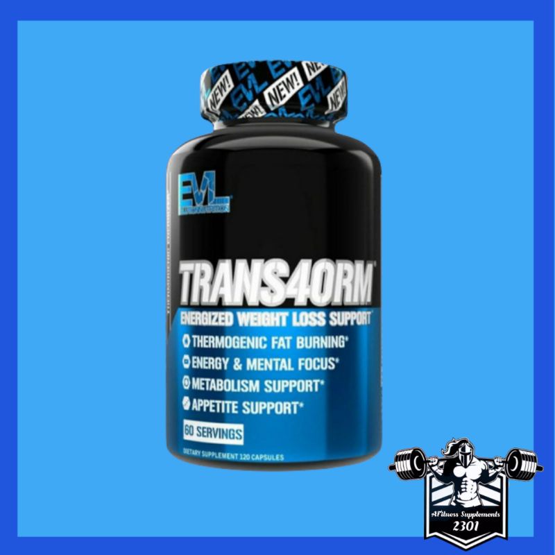 Jual EVL TRANS4ORM TRANSFORM EVLUTION NUTRITION 120 KAPSUL FAT BURN ...