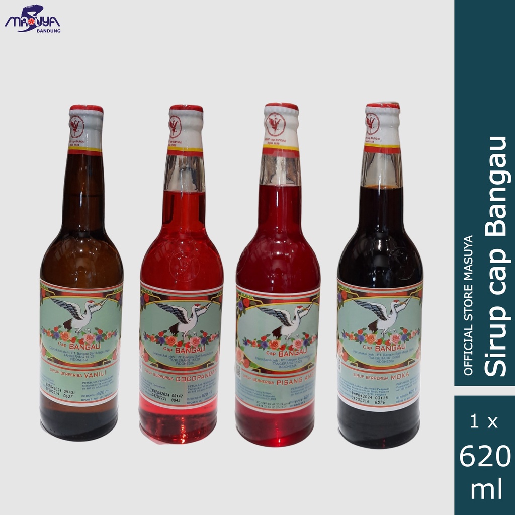 Jual Cap Bangau Sirup Pisang Ambon 620 ml | Shopee Indonesia