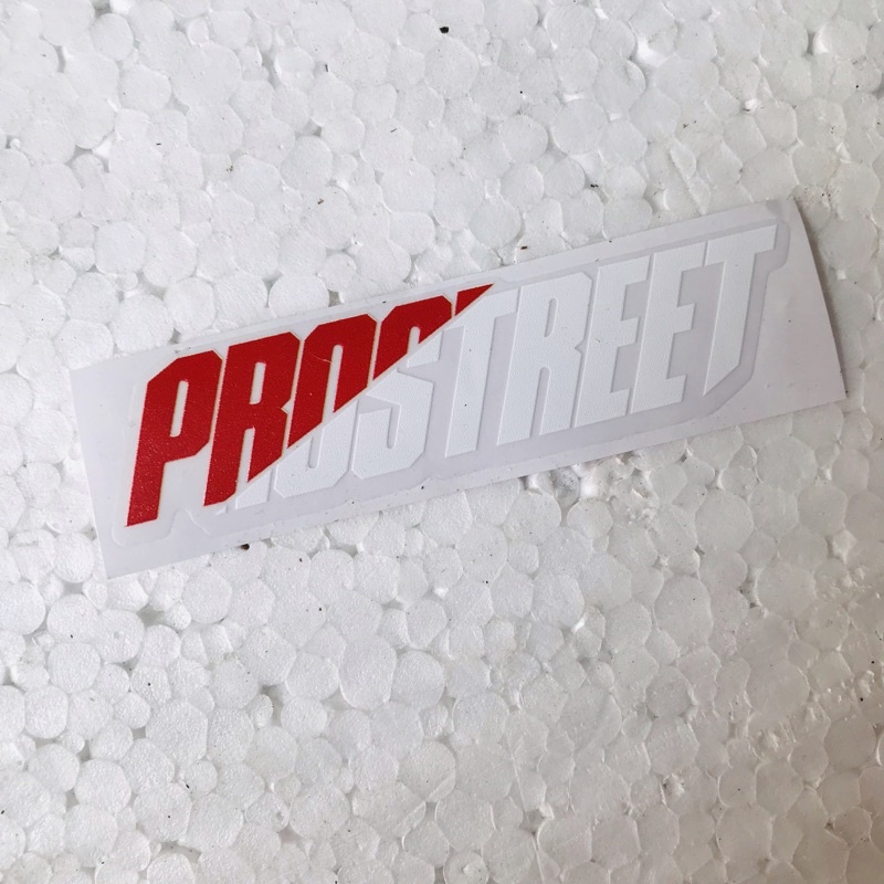 Jual Stiker Prostreet Hologram Orajet Cutting Laminasi Glossy | Shopee ...
