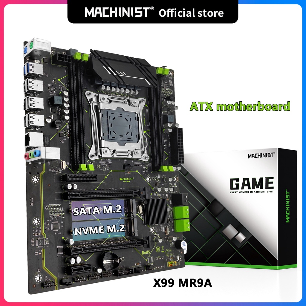 Jual Preorder Machinist X99 Motherboard Support Lga 2011 3 Xeon E5 V3